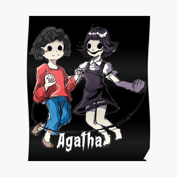 "Dark deception Agatha " Poster for Sale by ZenDevils | Redbubble