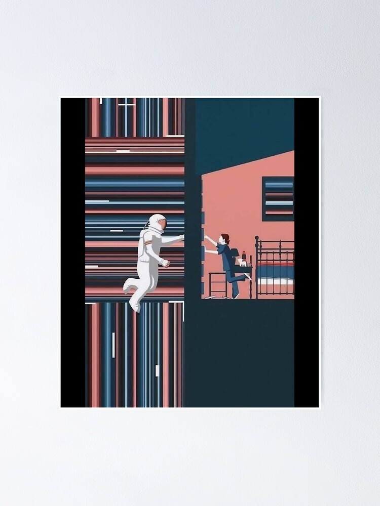 "Interstellar Tesseract " Poster for Sale by niallshedrick | Redbubble