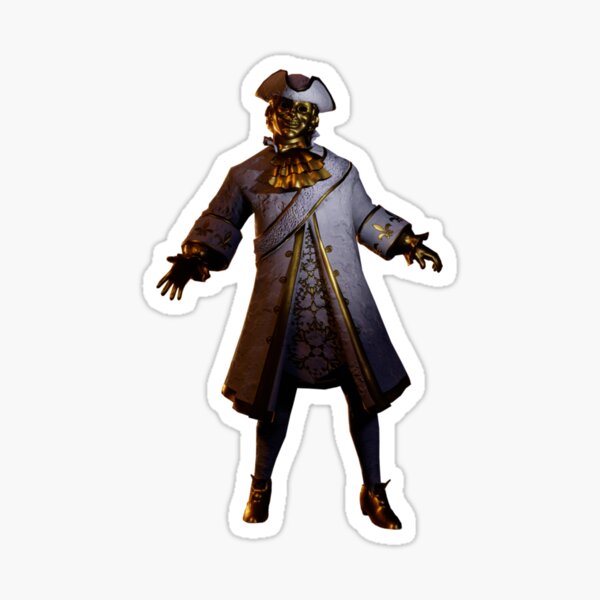 "Gold Watcher - Dark Deception " Sticker by ZenDevils | Redbubble