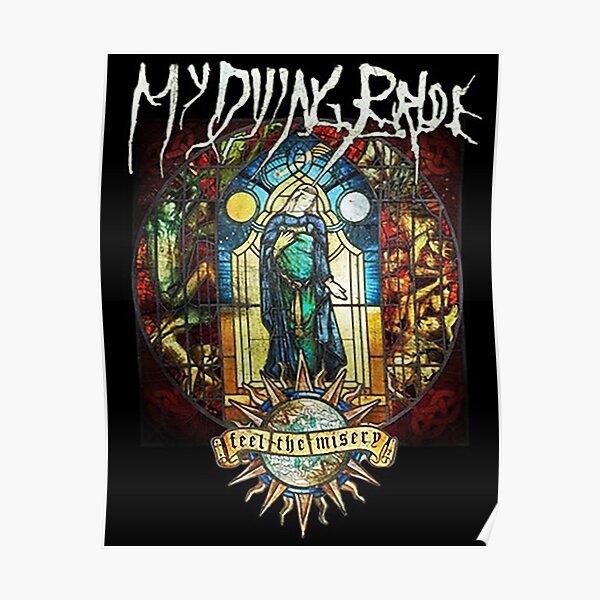 "best,my dying bride-logo" Poster for Sale by sarmstrongeo | Redbubble