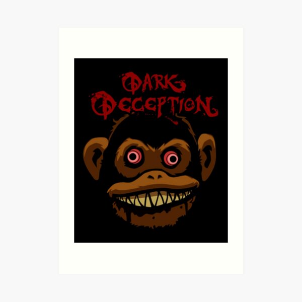 "Dark Deception Murder Monkey " Art Print for Sale by ZenDevils | Redbubble