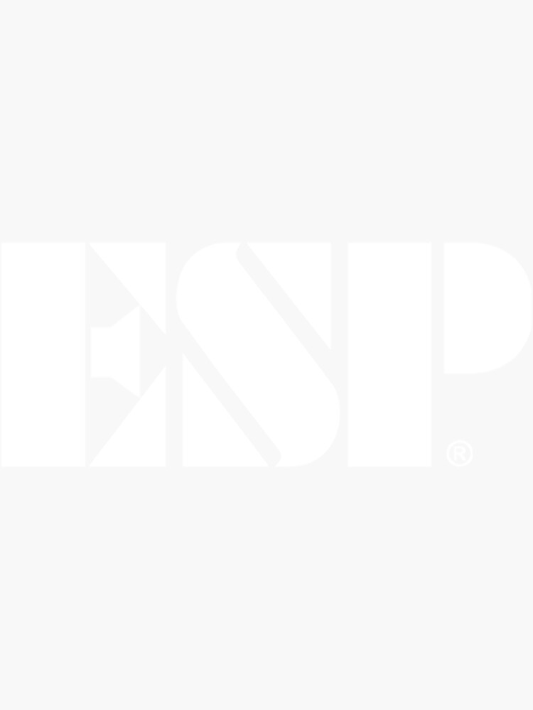 "ESP Logo Merchandise " Sticker by bertonhaylie | Redbubble