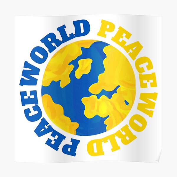 World Peace Poster For Sale By A R R Redbubble