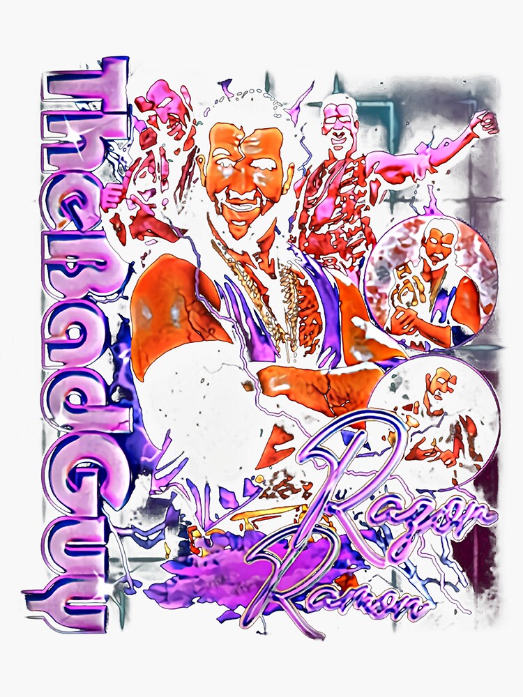 "Razor Ramon, Razor Ramon fan art" Sticker by Ericastrore66 | Redbubble