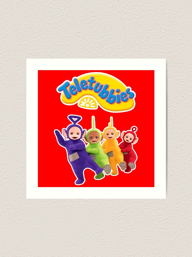 "Teletubbies happy and waving" Art Print for Sale by YourFavouriteSI ...