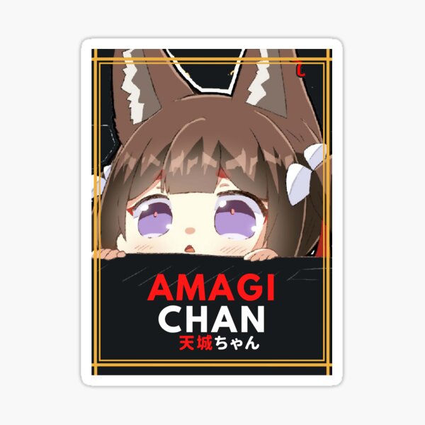 "Amagi Chan Anime Gift For Men" Sticker by HarryBerryFly | Redbubble
