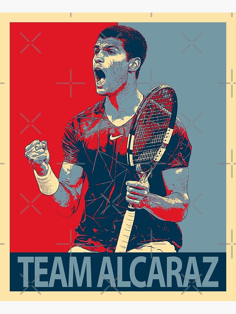 Carlos Alcaraz 2022 Young Talent Premium Matte Vertical Poster