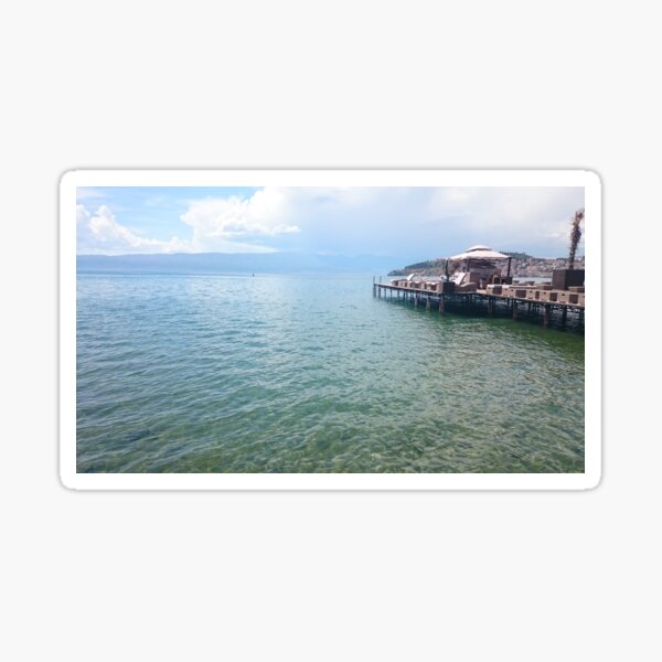 "Ohrid and Ohrid Lake" Sticker by Zlatko1 | Redbubble