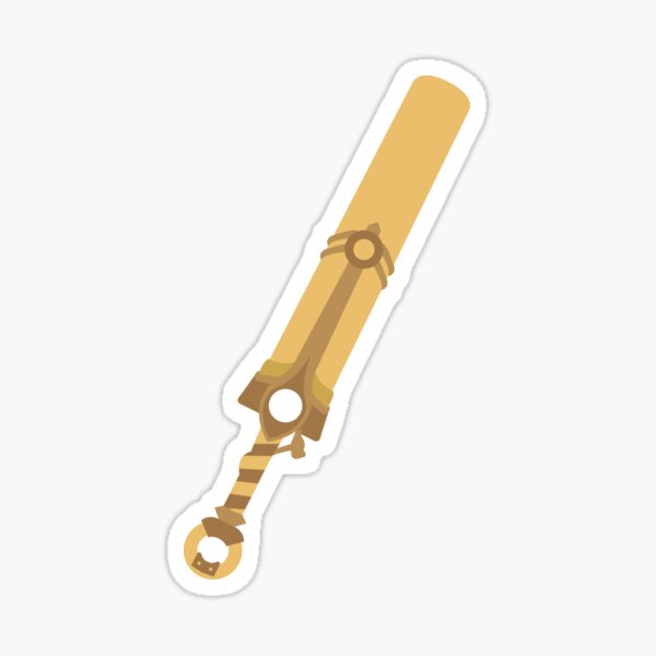"Gold Ekko" Sticker by aBenjiii | Redbubble