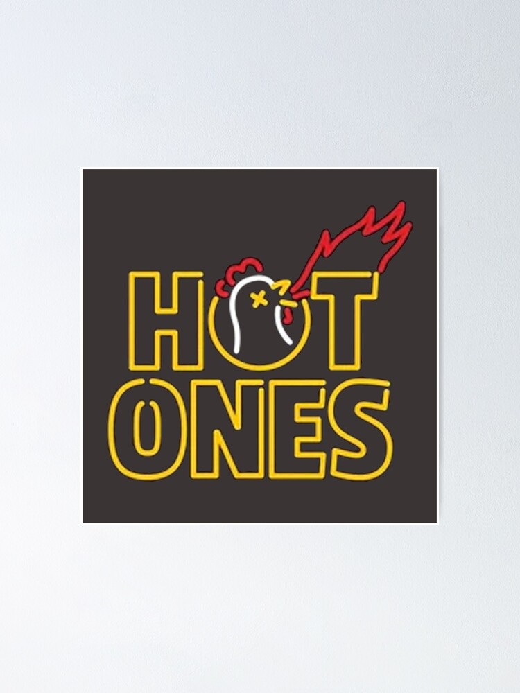 "Hot Ones logo" Poster for Sale by MerchNow | Redbubble