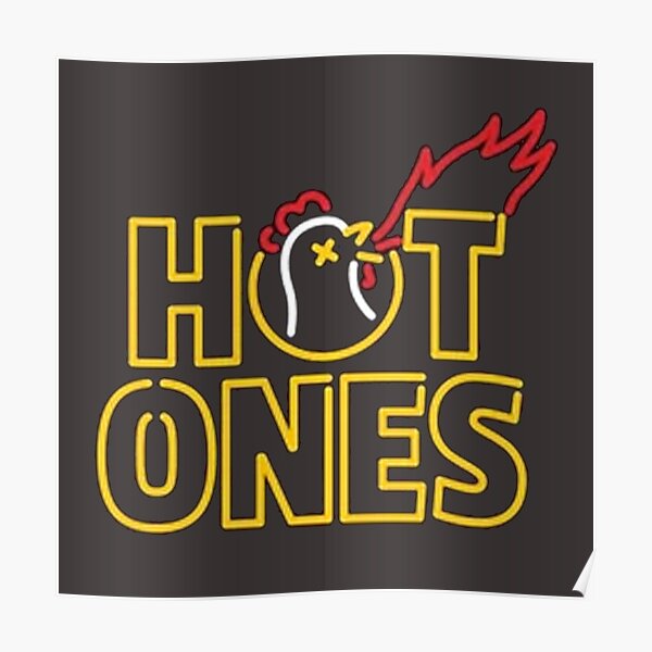 "Hot Ones logo" Poster for Sale by MerchNow | Redbubble