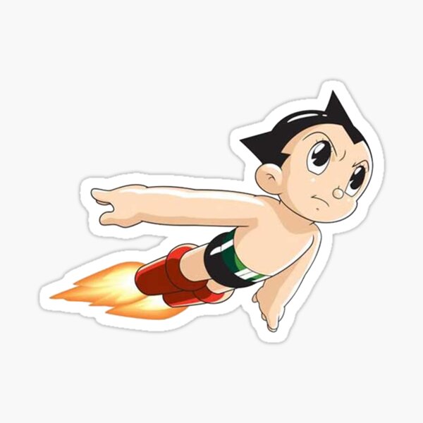 "Astro Boy " Sticker for Sale by jamesheron | Redbubble