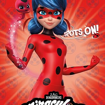 "Miraculous Ladybug - Character Focus Ladybug Spots On" Laptop Sleeve ...