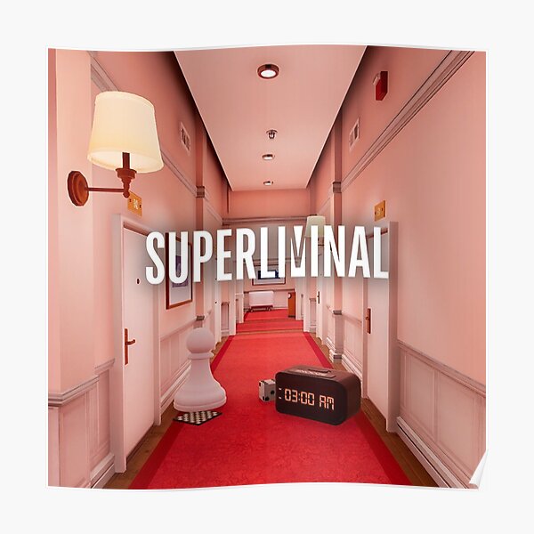"superliminal" Poster for Sale by Lover70 | Redbubble