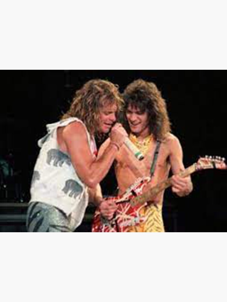 "Van Halen & David Lee Roth " Poster for Sale by Amerydf | Redbubble