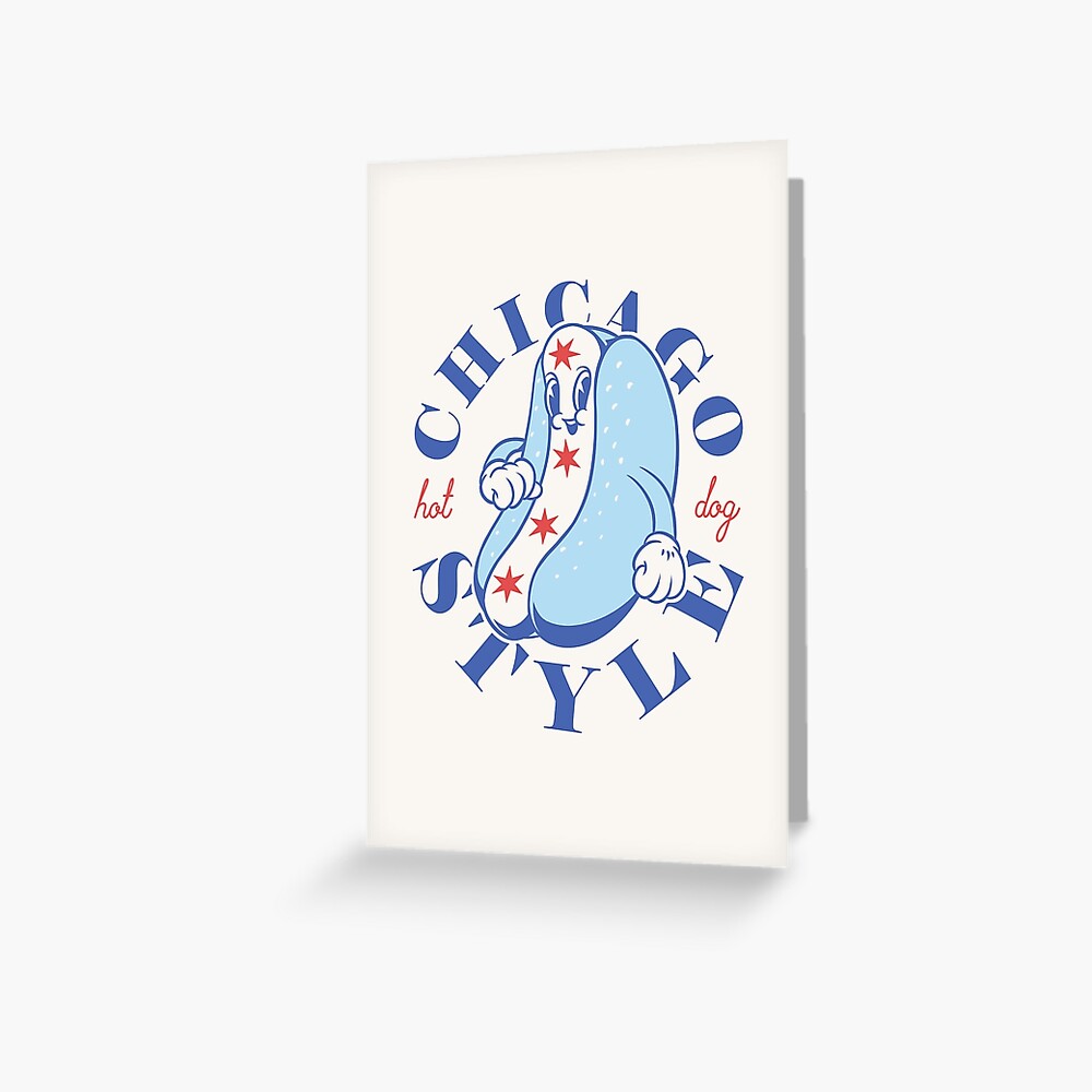 "Chicago Style Hot Dog Flag | Glizzy Specific Traditional Signature ...