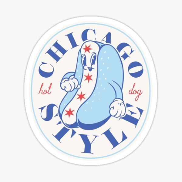 "Chicago Style Hot Dog Flag | Glizzy Specific Traditional Signature ...