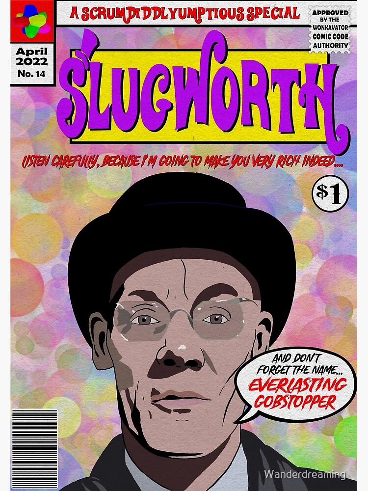 "Slugworth vs. Wonka" Poster by Wanderdreaming | Redbubble