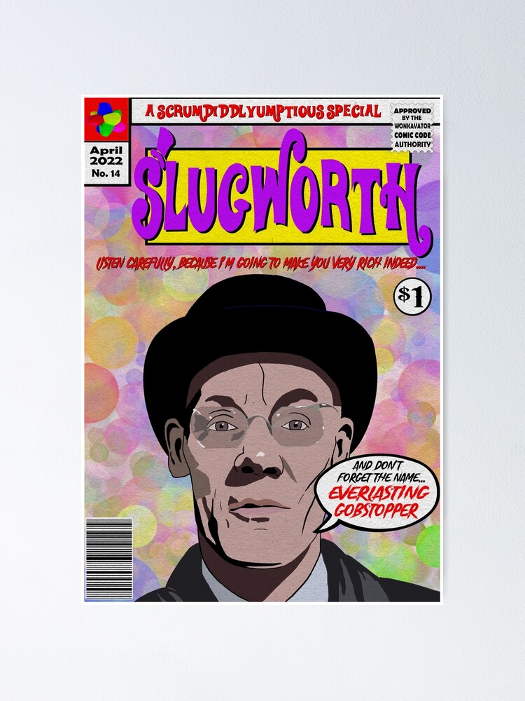 "Slugworth vs. Wonka" Poster by Wanderdreaming | Redbubble