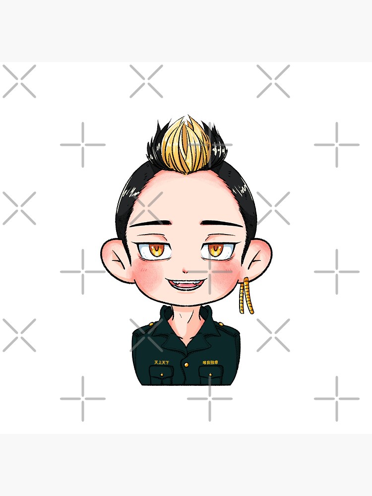 "Chibi Tokyo Revengers Hanma / Shuji Hanma" Pin by ejii | Redbubble