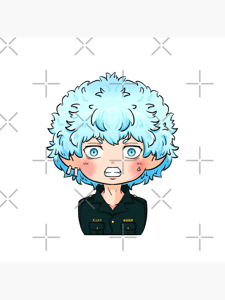 "Chibi Tokyo Revengers Angry/ Souya Kawata" Pin by ejii | Redbubble