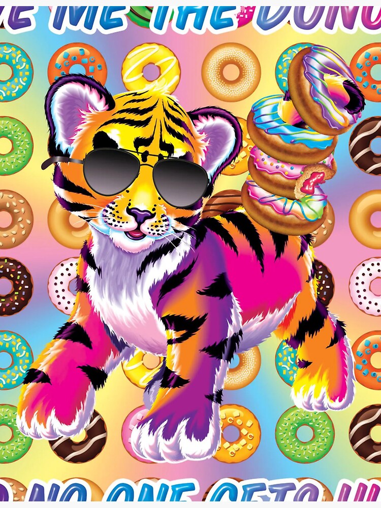 "trippy swag tiger where are you going" Sticker by angelpingal | Redbubble