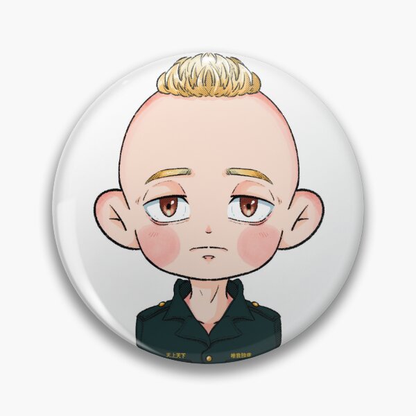 "Chibi Tokyo Revengers Muto Yasuhiro" Pin by ejii | Redbubble