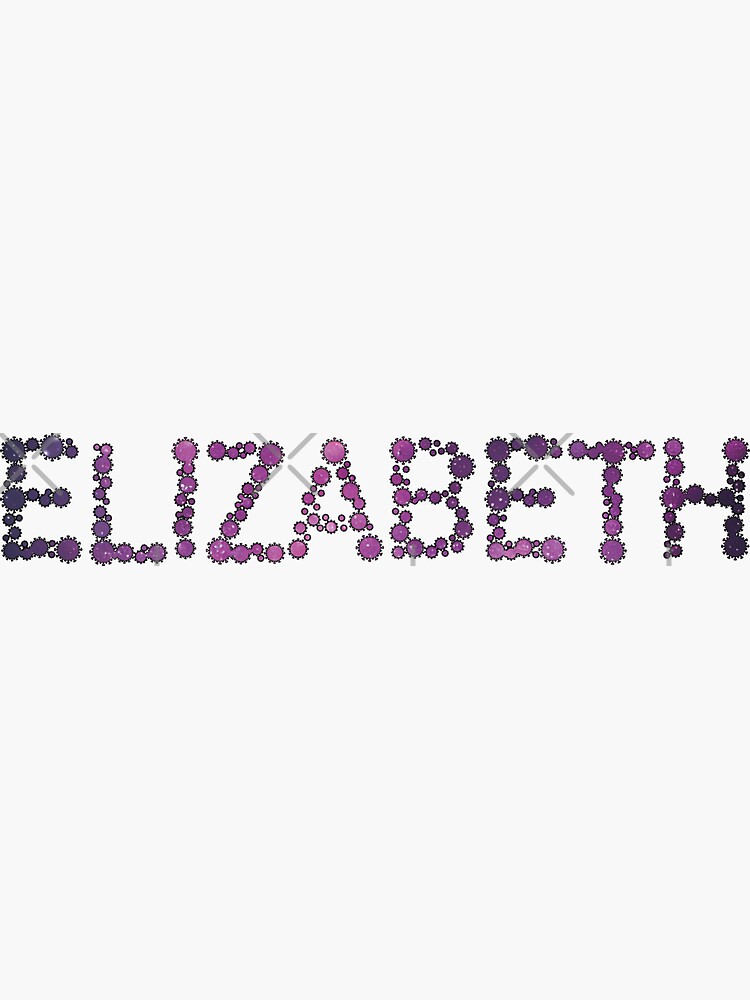 "ELIZABETH Name III - My name is ELIZABETH - typography name - Galaxy ...