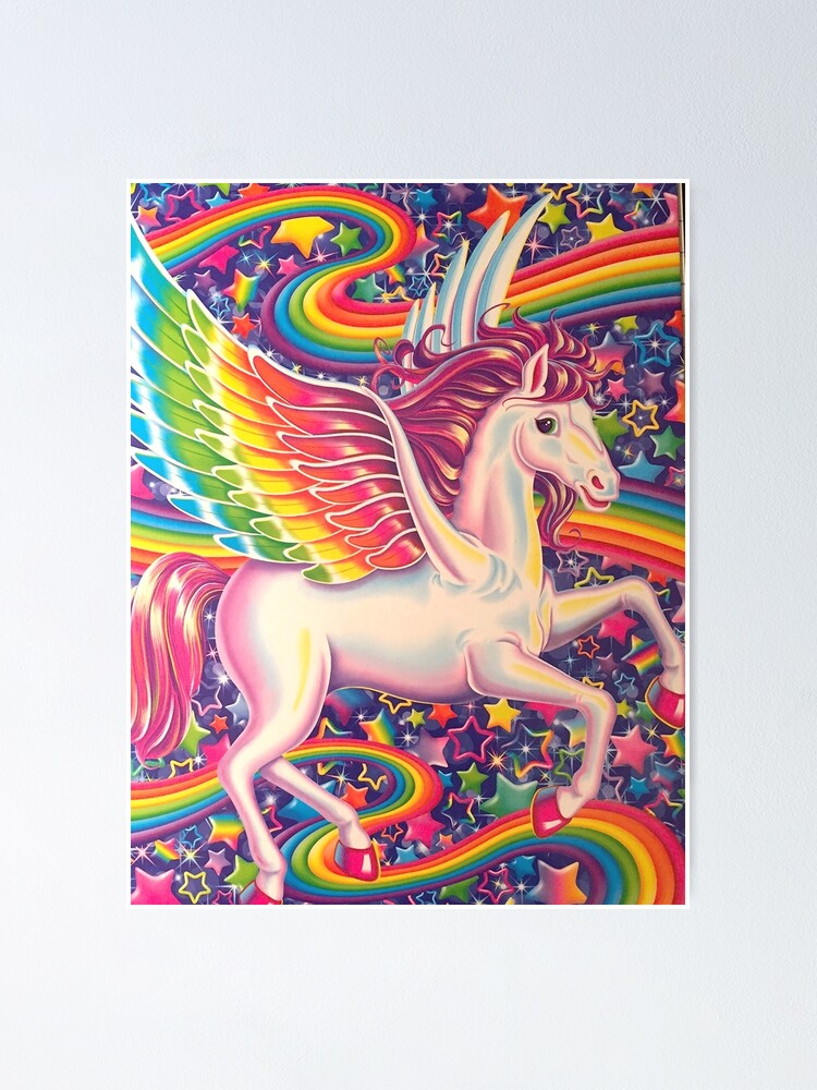 "trippy unicorn 1" Poster for Sale by angelpingal | Redbubble