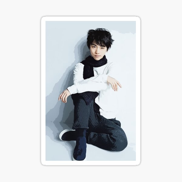 "Yuzuru Hanyu" Sticker by redbubblerstok | Redbubble