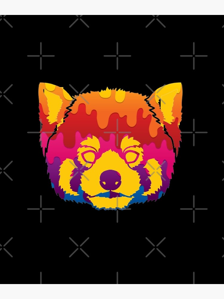 "Turning Red Face" Art Print for Sale by JollyKoala | Redbubble