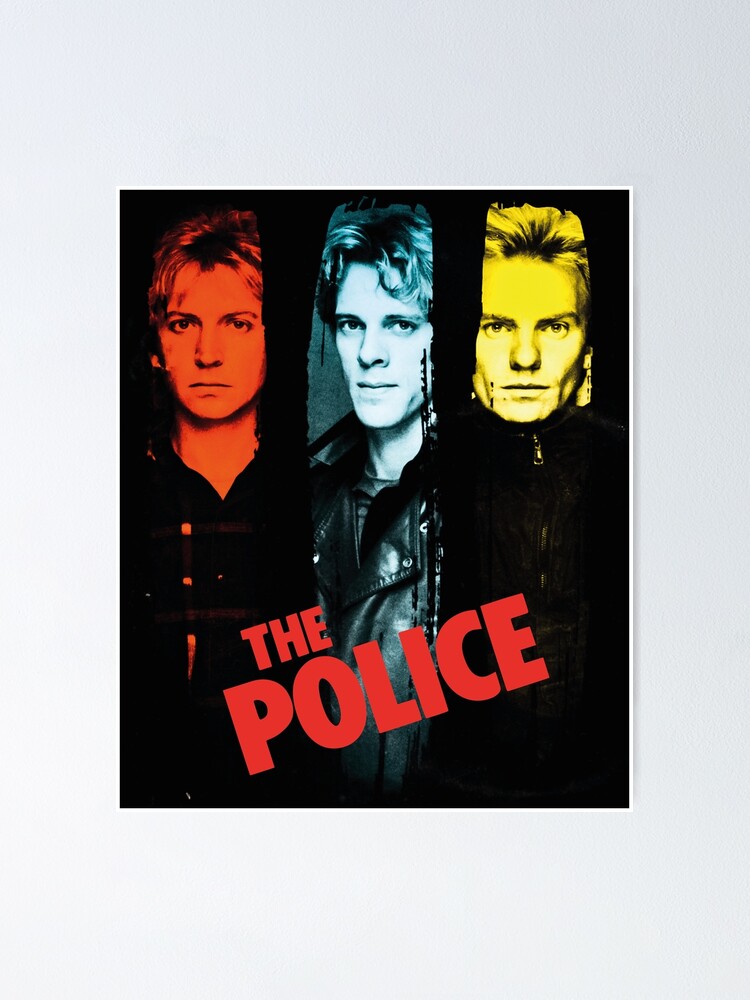 "The Police" Poster by Jools-57 | Redbubble