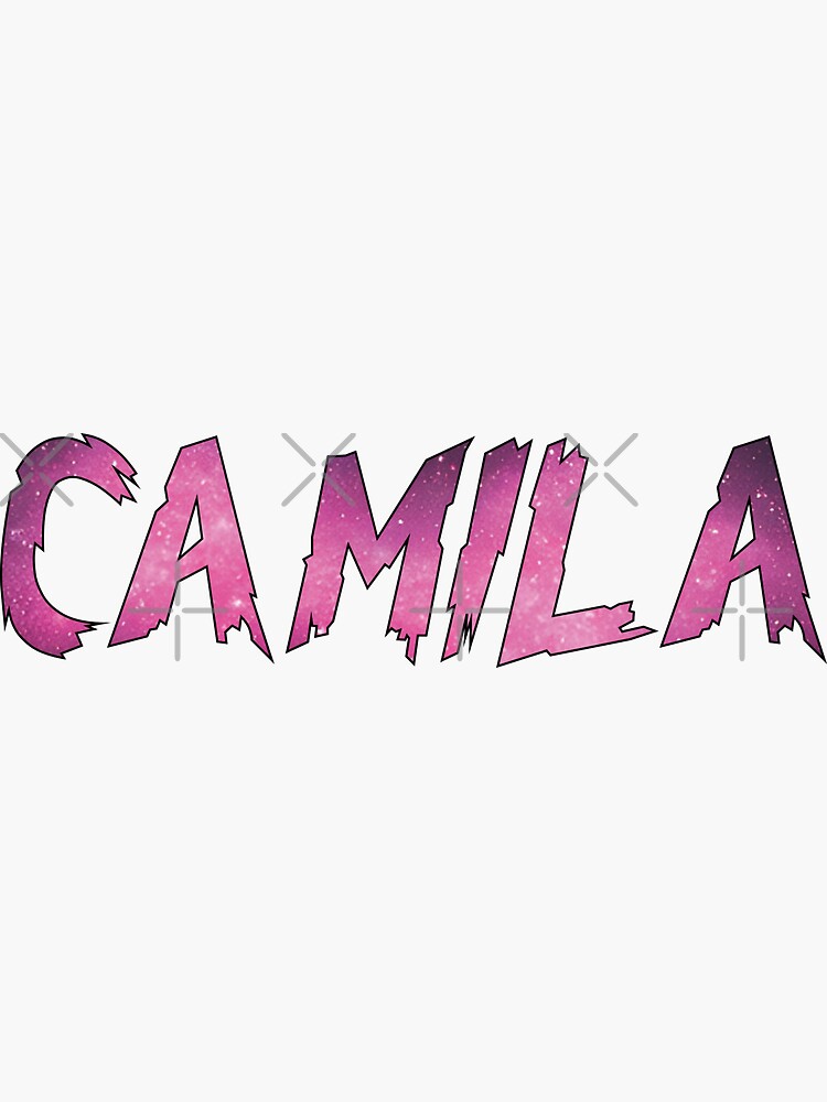 "CAMILA Name IV - My name is CAMILA - typography name - Galaxy Vibe ...