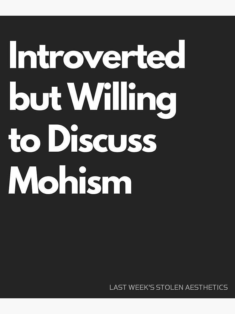 "Spiritual Asian Mohism Tee" Poster for Sale by SRanabhat | Redbubble