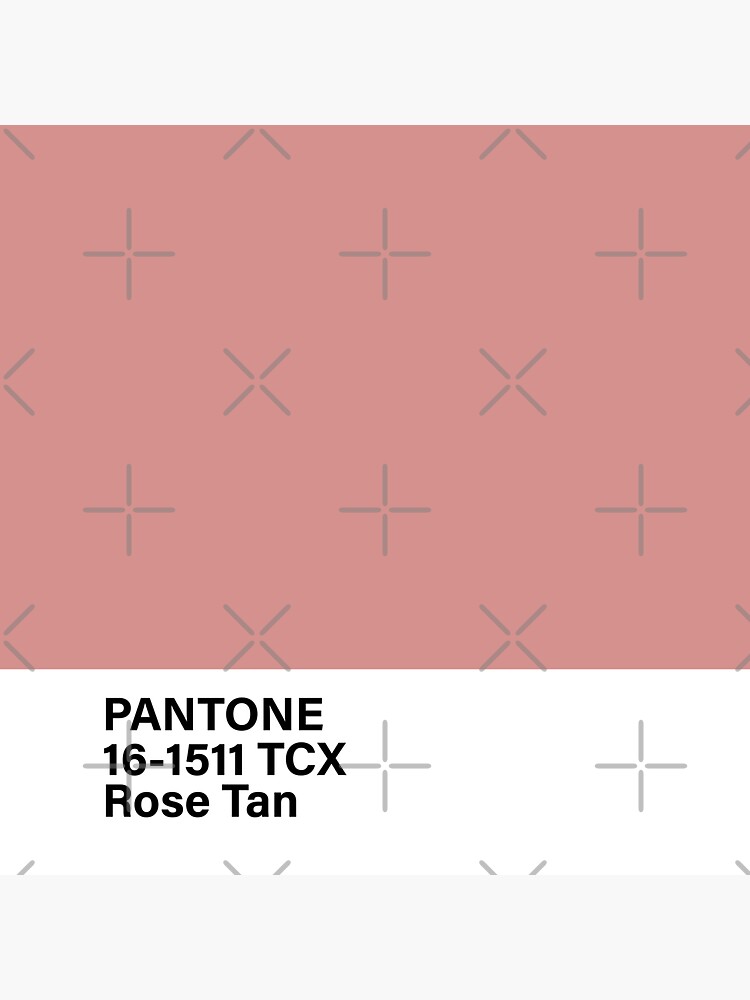 "pantone 16-1511 TCX Rose Tan" Sticker by princessmi-com | Redbubble