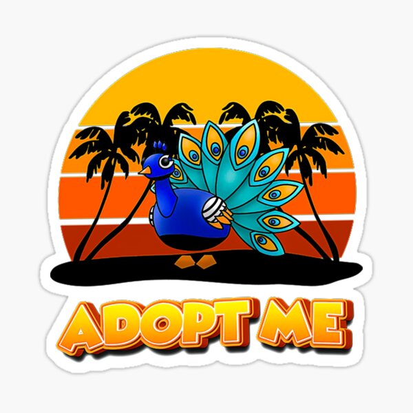 "Adopt Me " Sticker by AbbyByrne45 | Redbubble