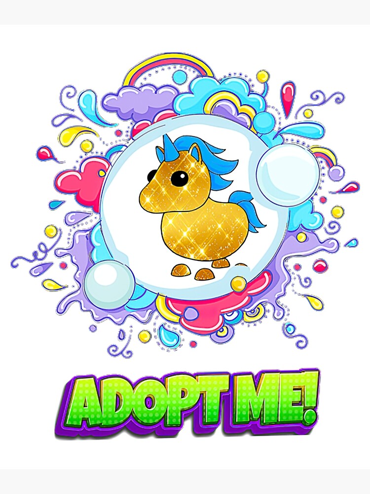 "Adopt me " Poster for Sale by AbbyByrne45 | Redbubble