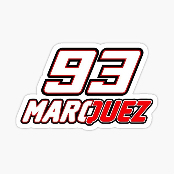 "Marc Marquez" Sticker by KBDT | Redbubble
