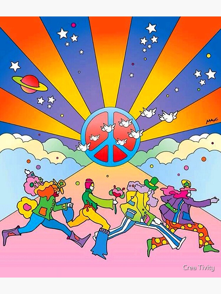 "peter max" Poster for Sale by Reda-Design | Redbubble