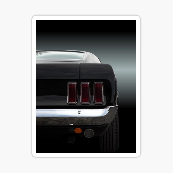 "Classic Car Mustang" Sticker by BeateG | Redbubble