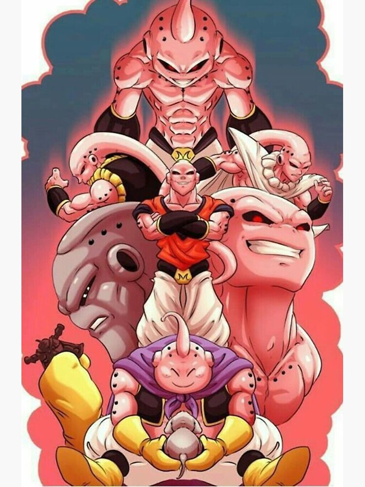 "Majin Boo" Sticker for Sale by tammiehaislip | Redbubble