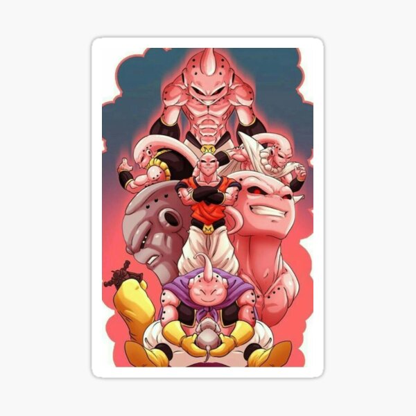"Majin Boo" Sticker for Sale by tammiehaislip | Redbubble