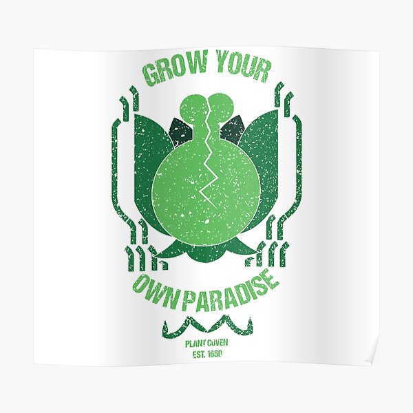 "Owl House Inspired Plant Coven Vintage" Poster by KoininKreations ...