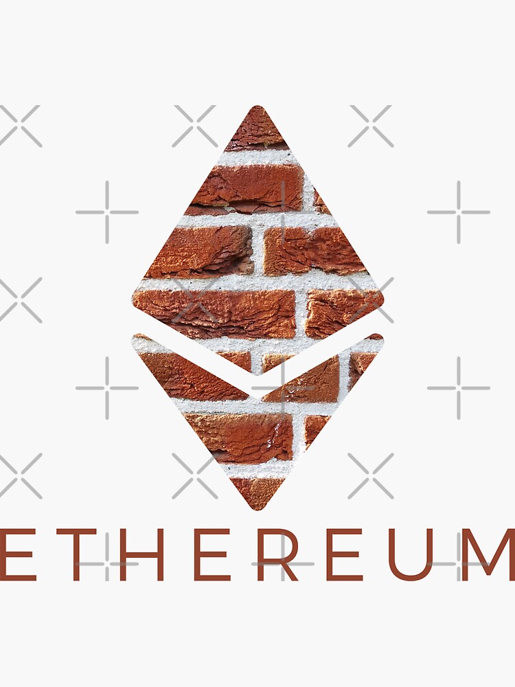 "Ethereum Logo, CryptoCurrency Logo" Sticker by NftsMetaverse12 | Redbubble