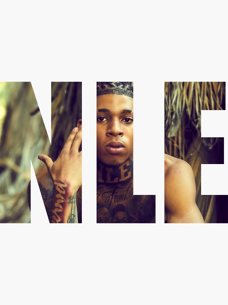 "NLE Choppa" Sticker for Sale by achristian2020 | Redbubble