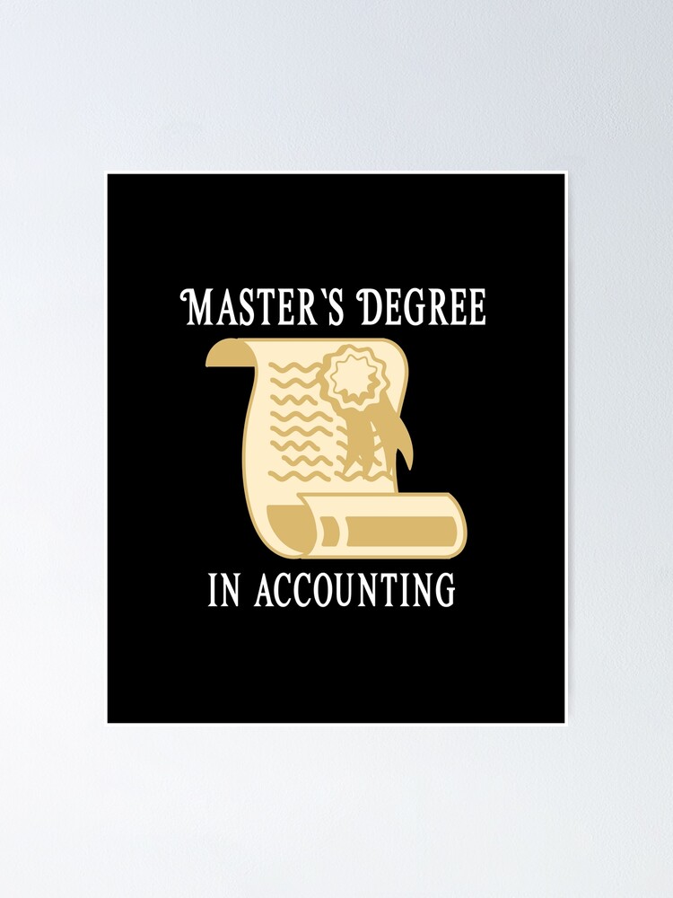"Masters Degree in Accounting - College - University - Graduation ...