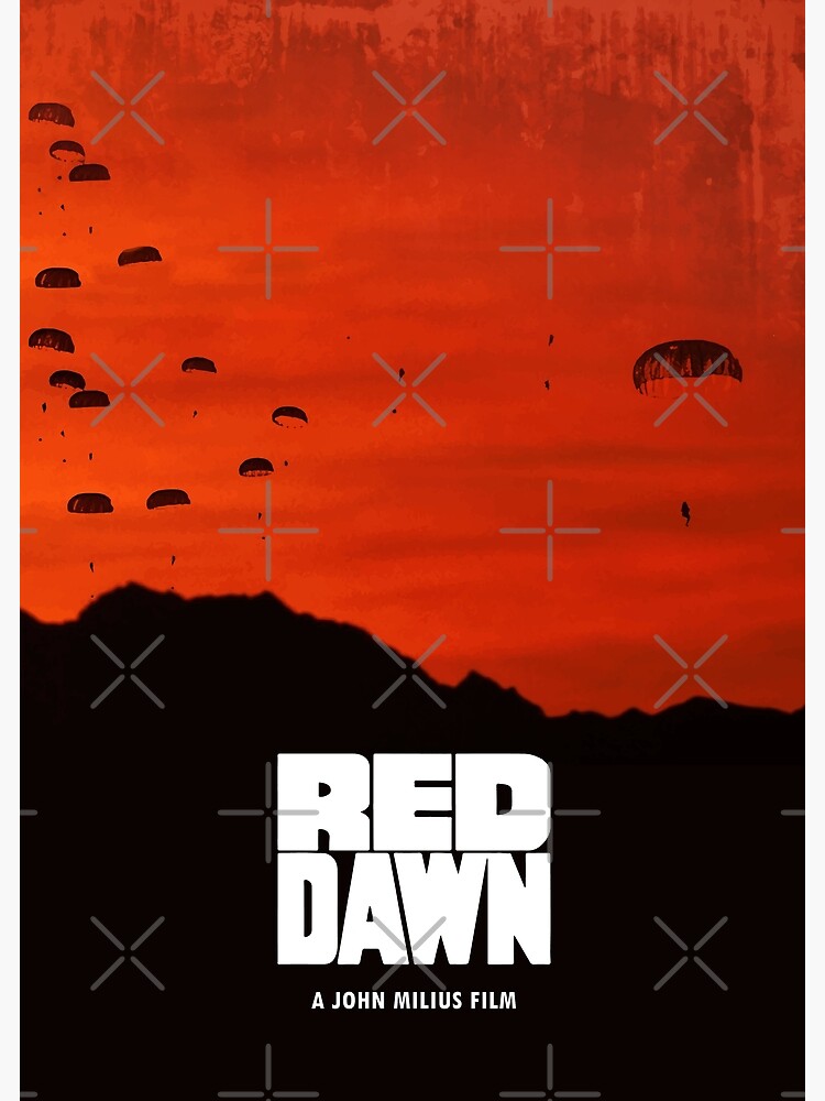 "Red Dawn" Poster for Sale by BoKev | Redbubble