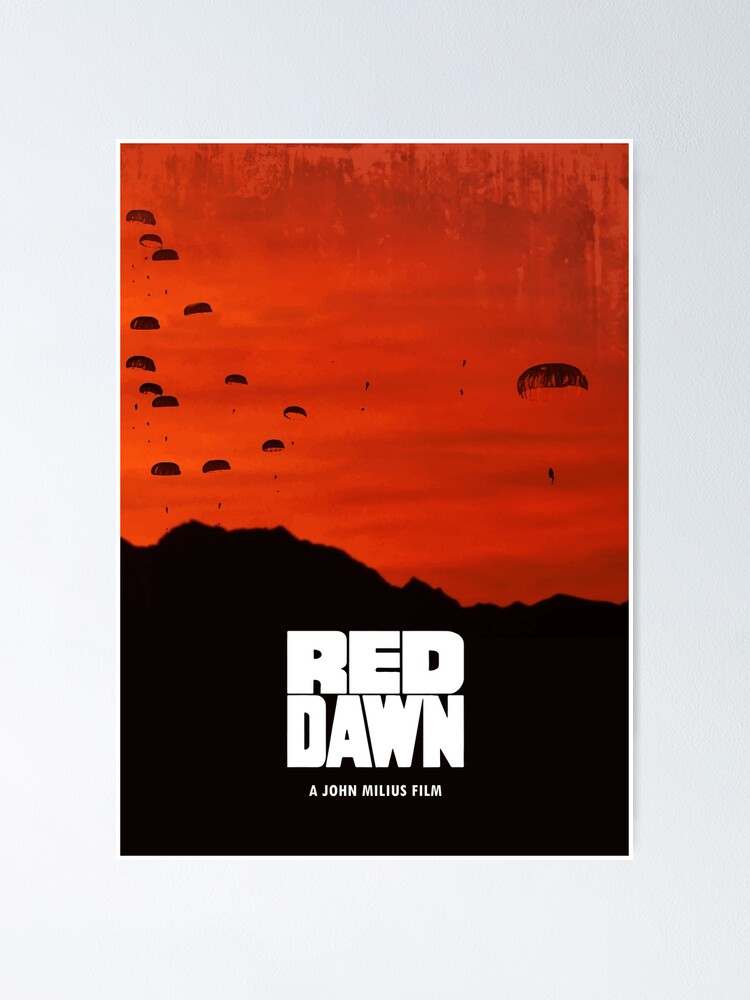 "Red Dawn" Poster for Sale by BoKev | Redbubble
