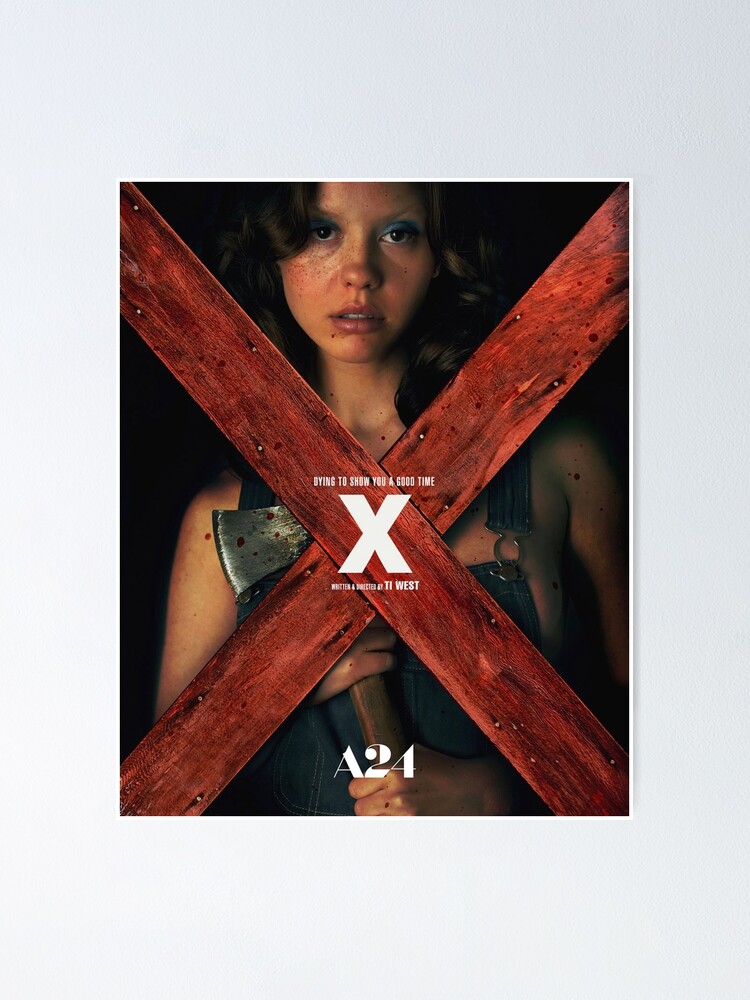 "X A24" Poster for Sale by llochraven | Redbubble
