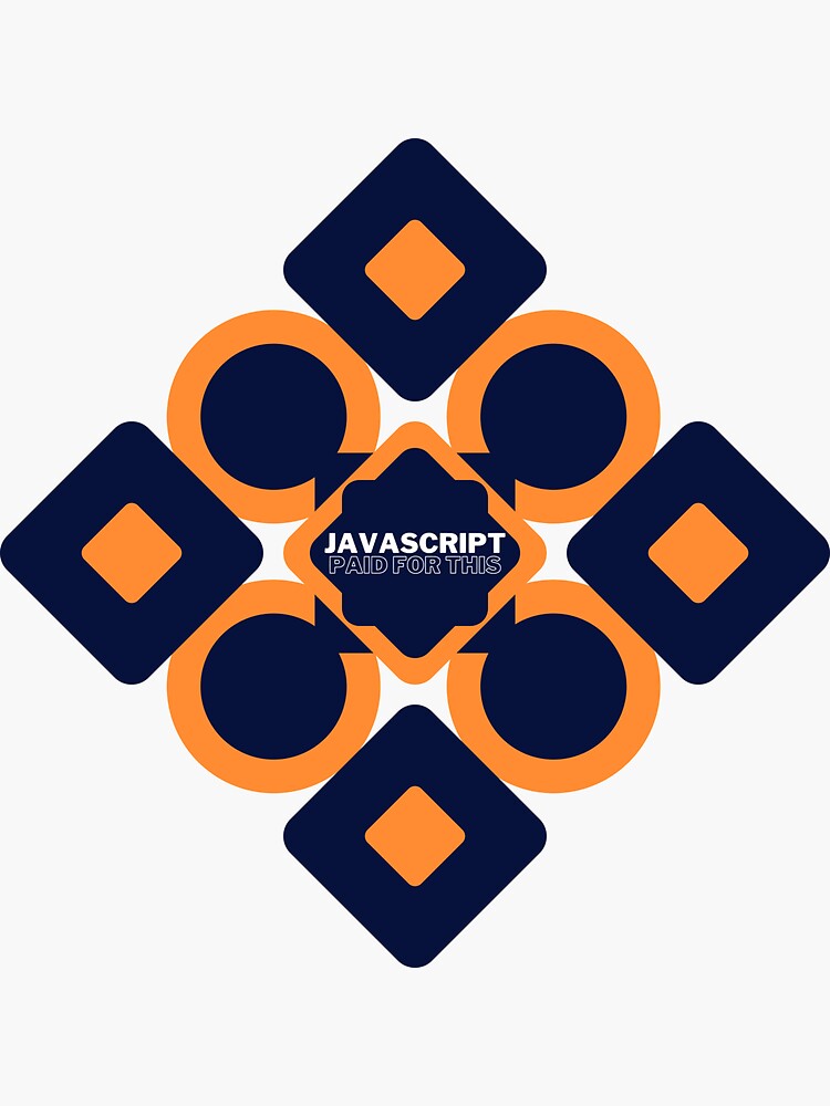 "JavaScript Life" Sticker by notAnotherVivek | Redbubble